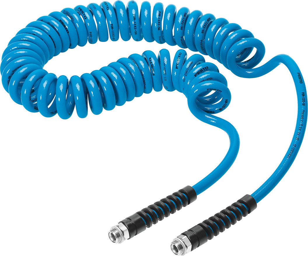 PUN-12X2-SG-6-BL-3/8 - Spiral Hortum - Volkan Rulman